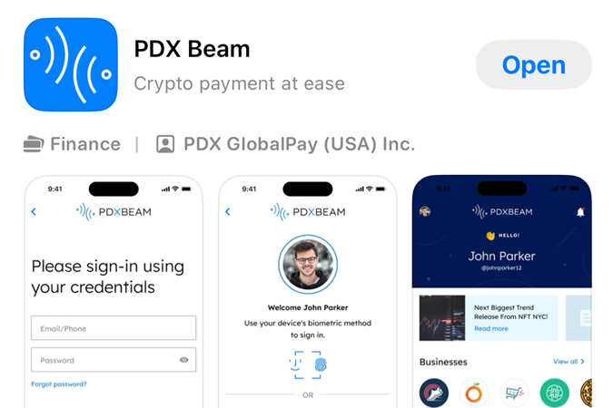 Major Milestone for PDX Beam as Crypto-to-Fiat App Is Now Available in Apple App Store and ...